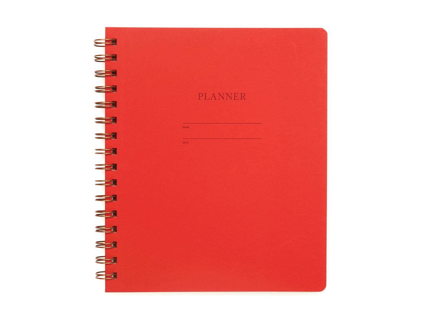 Planner - Warm Red – Shorthand