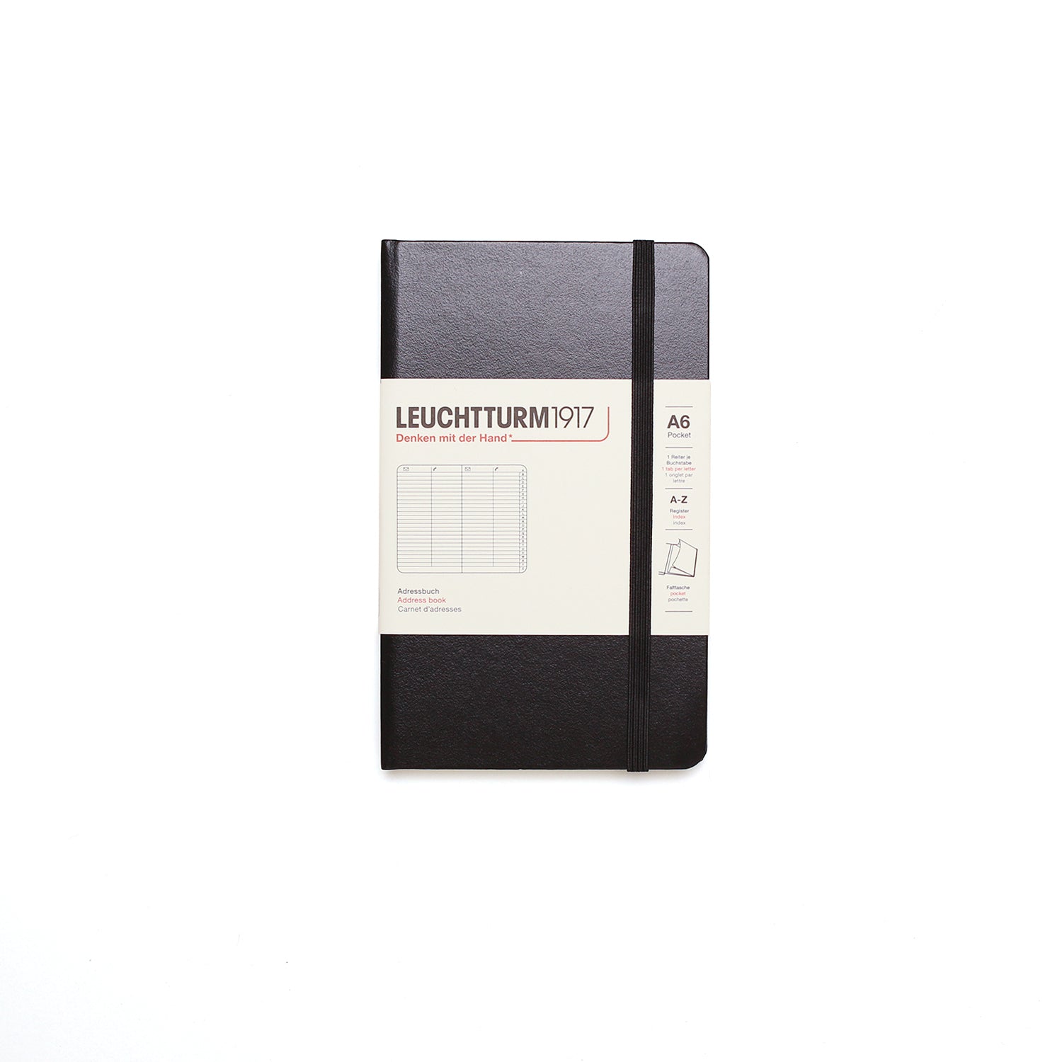 Address Book (A6) - Black – Shorthand