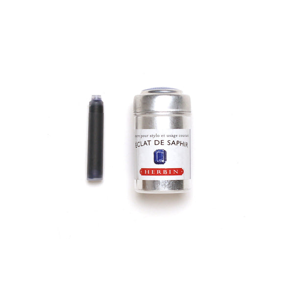 J. Herbin Metal Tin FP Cartridges - Eclat De Saphir – Shorthand
