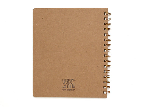 Standard Notebook - Checker Black – Shorthand