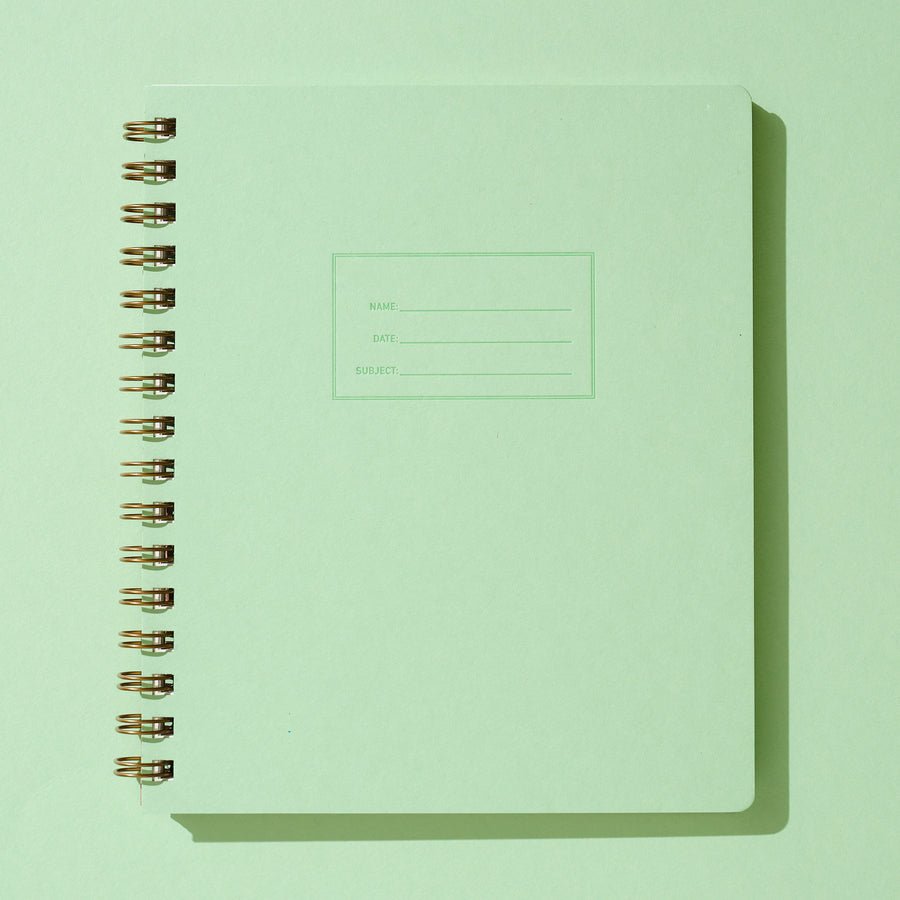Standard Notebook - Mint – Shorthand