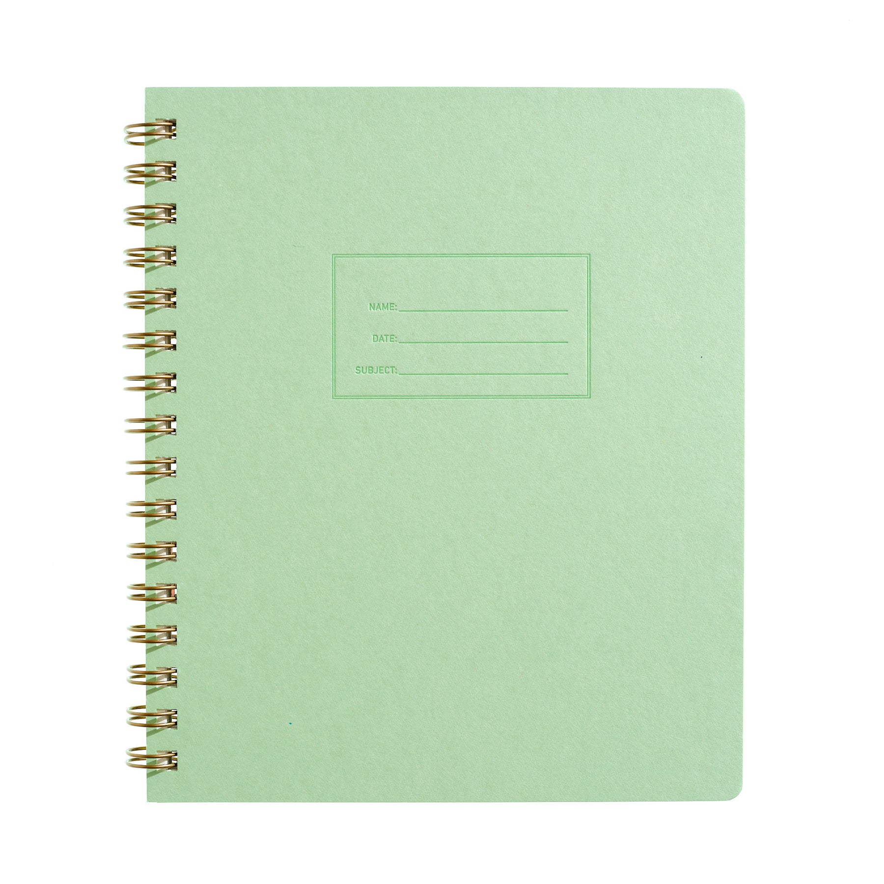 Standard Notebook - Mint – Shorthand