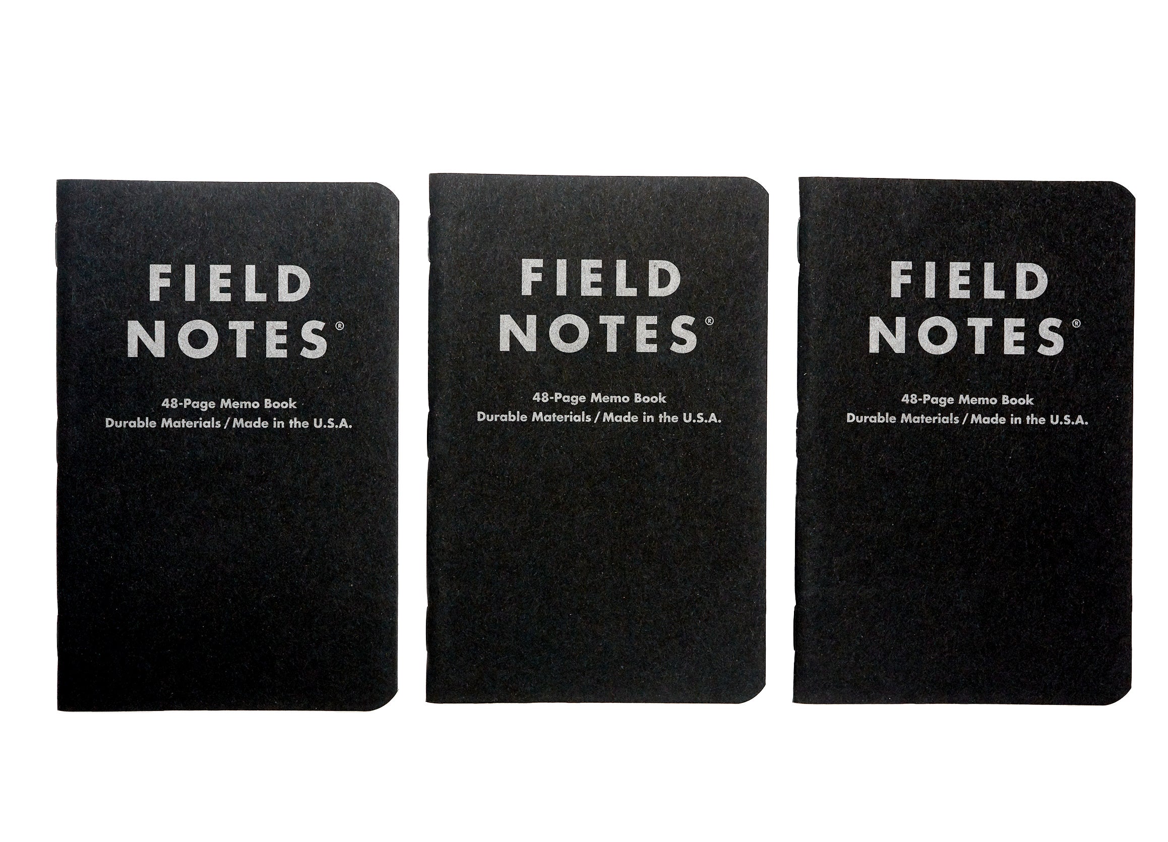 Field Notes Pitch Black Notebook - Dotted – Shorthand