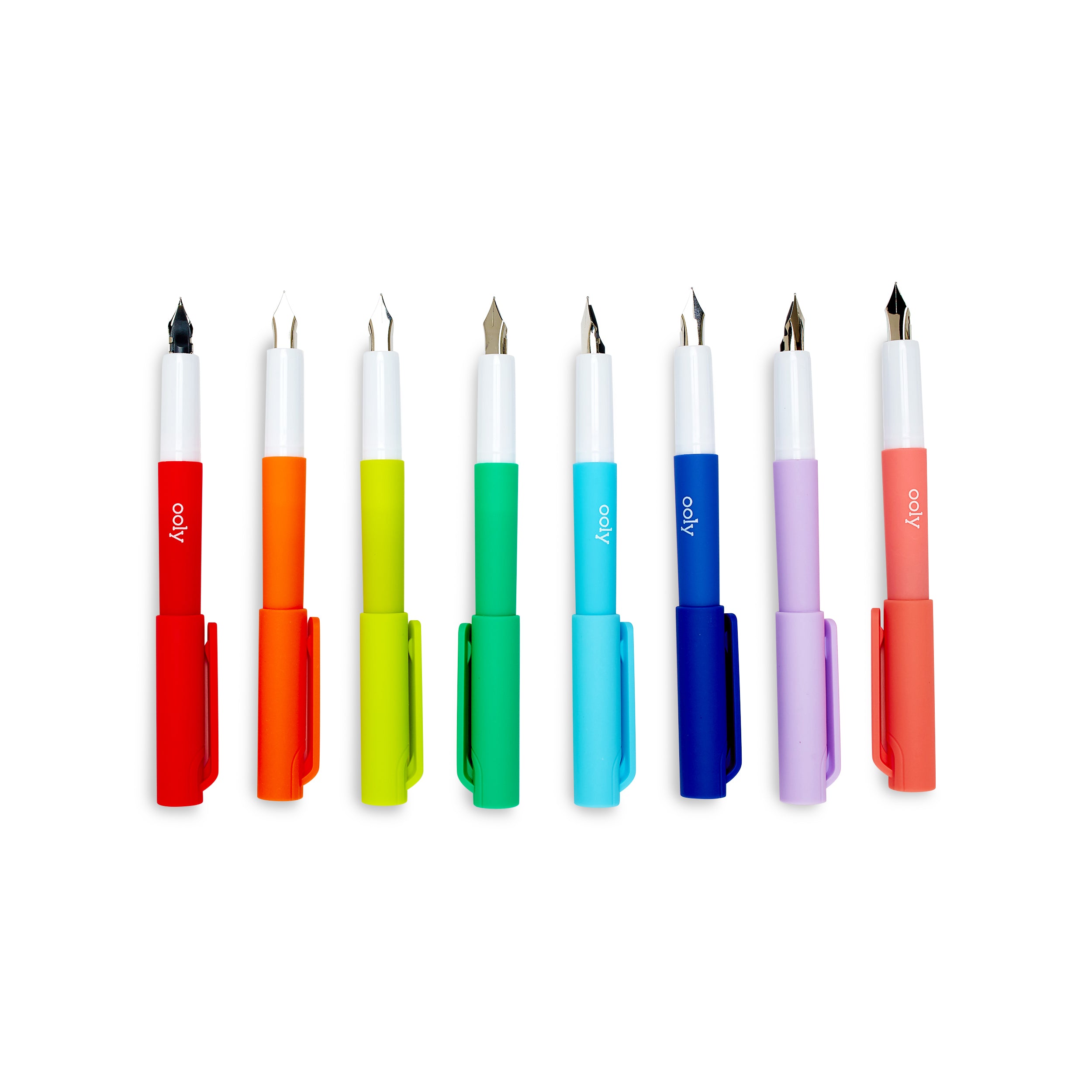 Color Write Fountain Pens - Set of 8 – Shorthand