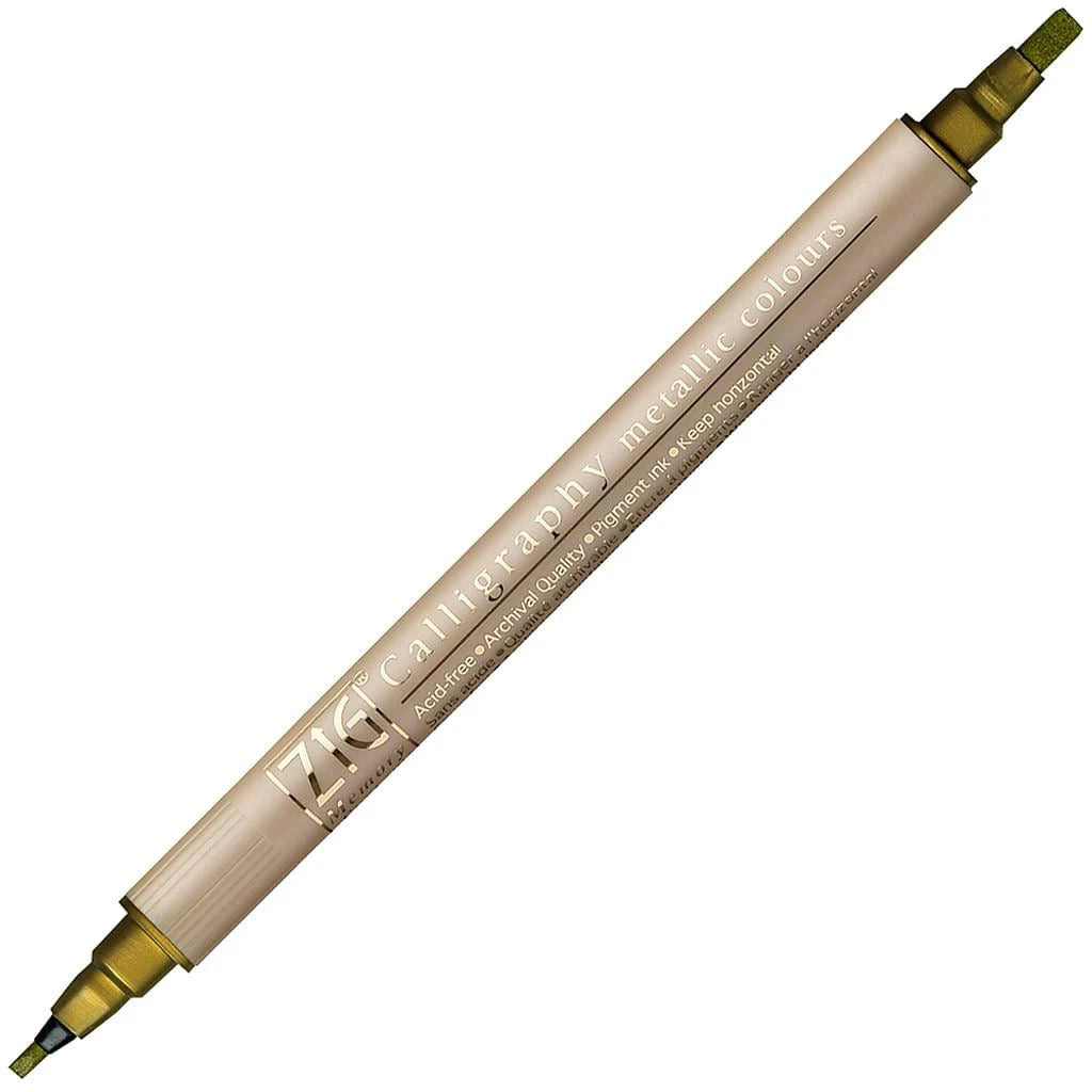 Zig Calligraphy Pen - Gold – Shorthand