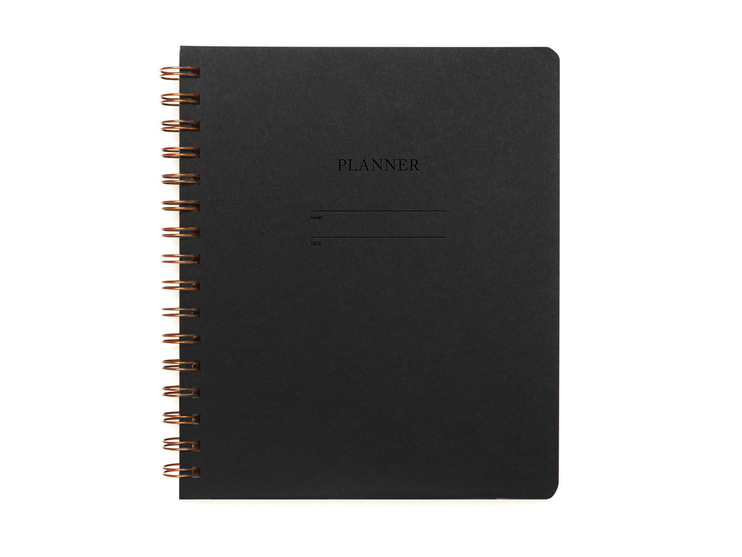 Planner - Black – Shorthand
