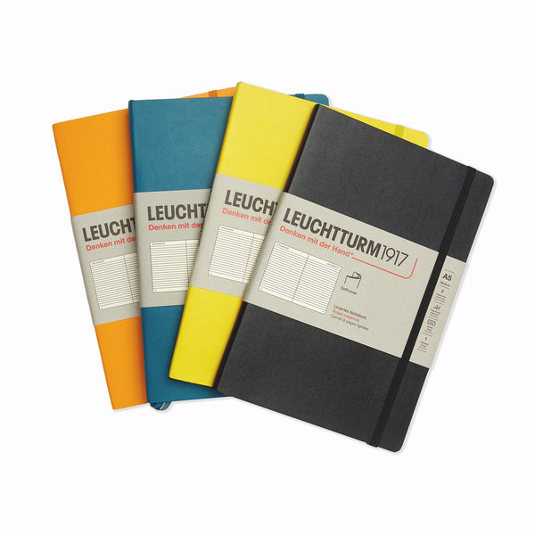 Black A5 Softcover Notebook - Dotted – Shorthand
